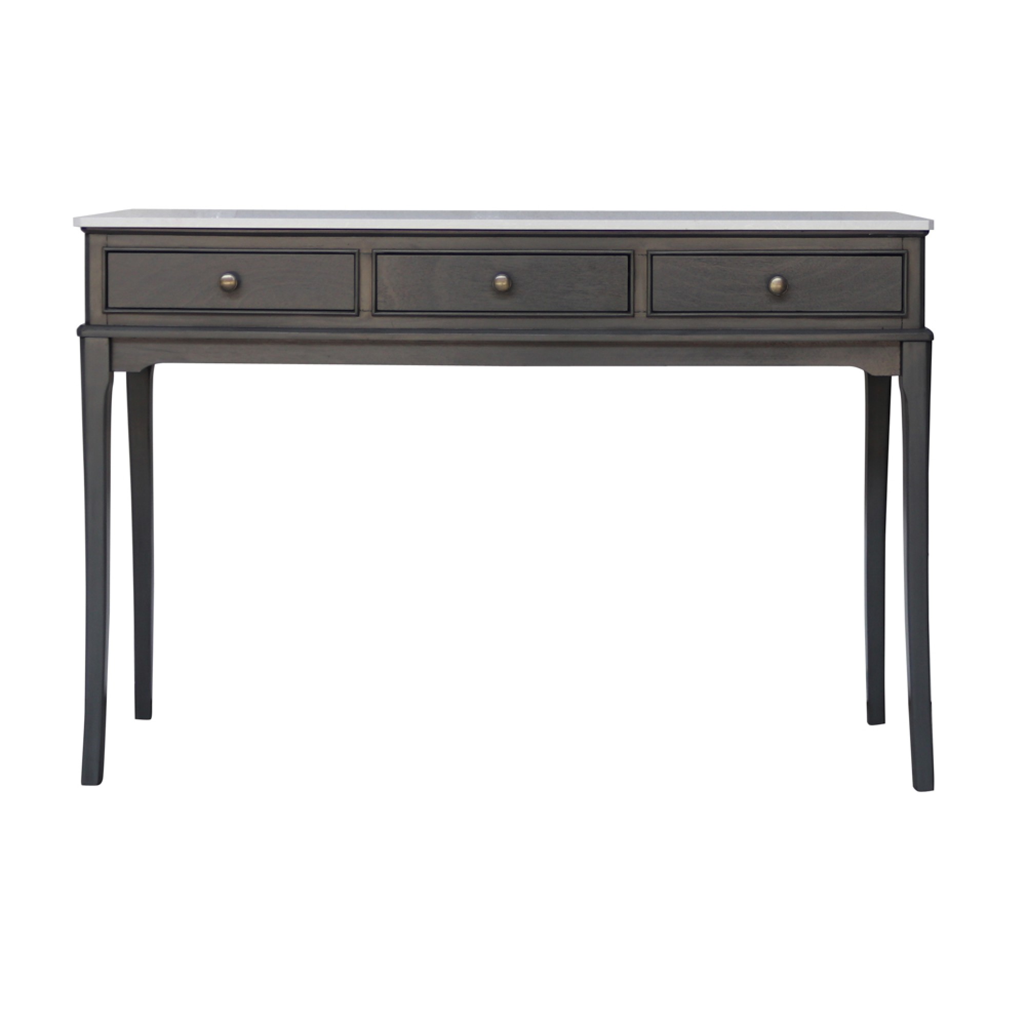 Monroe 3 dr console with marble top russell