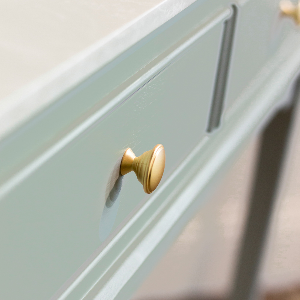 Monroe 3 dr console with marble top sage