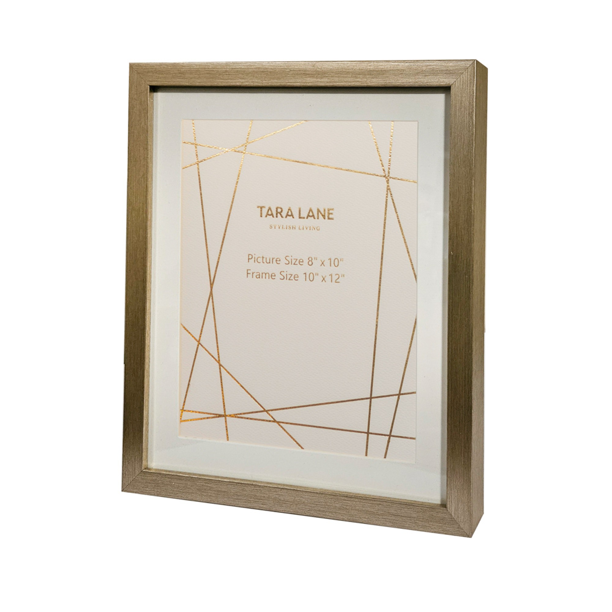 Gallery photo frame 8 x 10 champagne